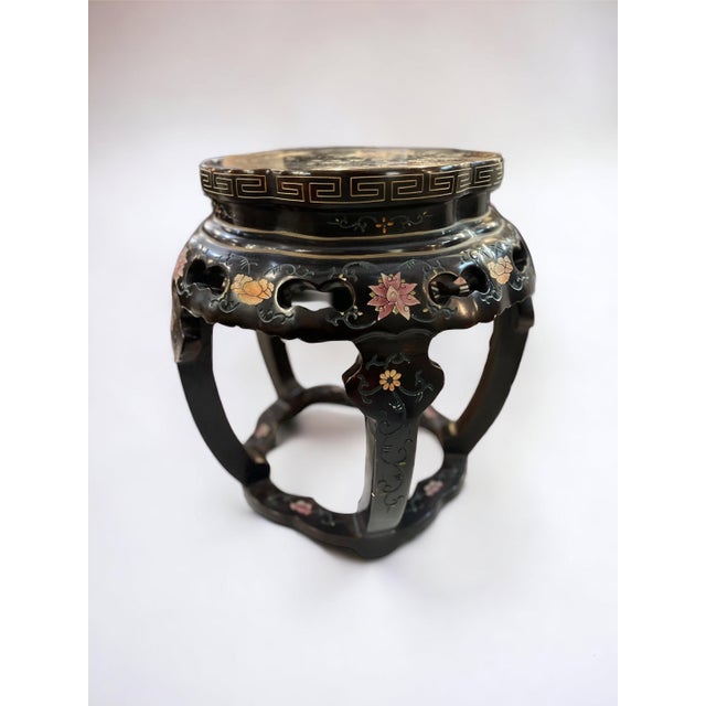 1950s Hand Carved Asian Side Tables - a Pair | Chairish