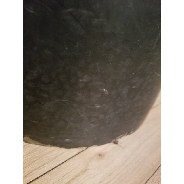 Shell Textured Ottoman / Stool | Chairish