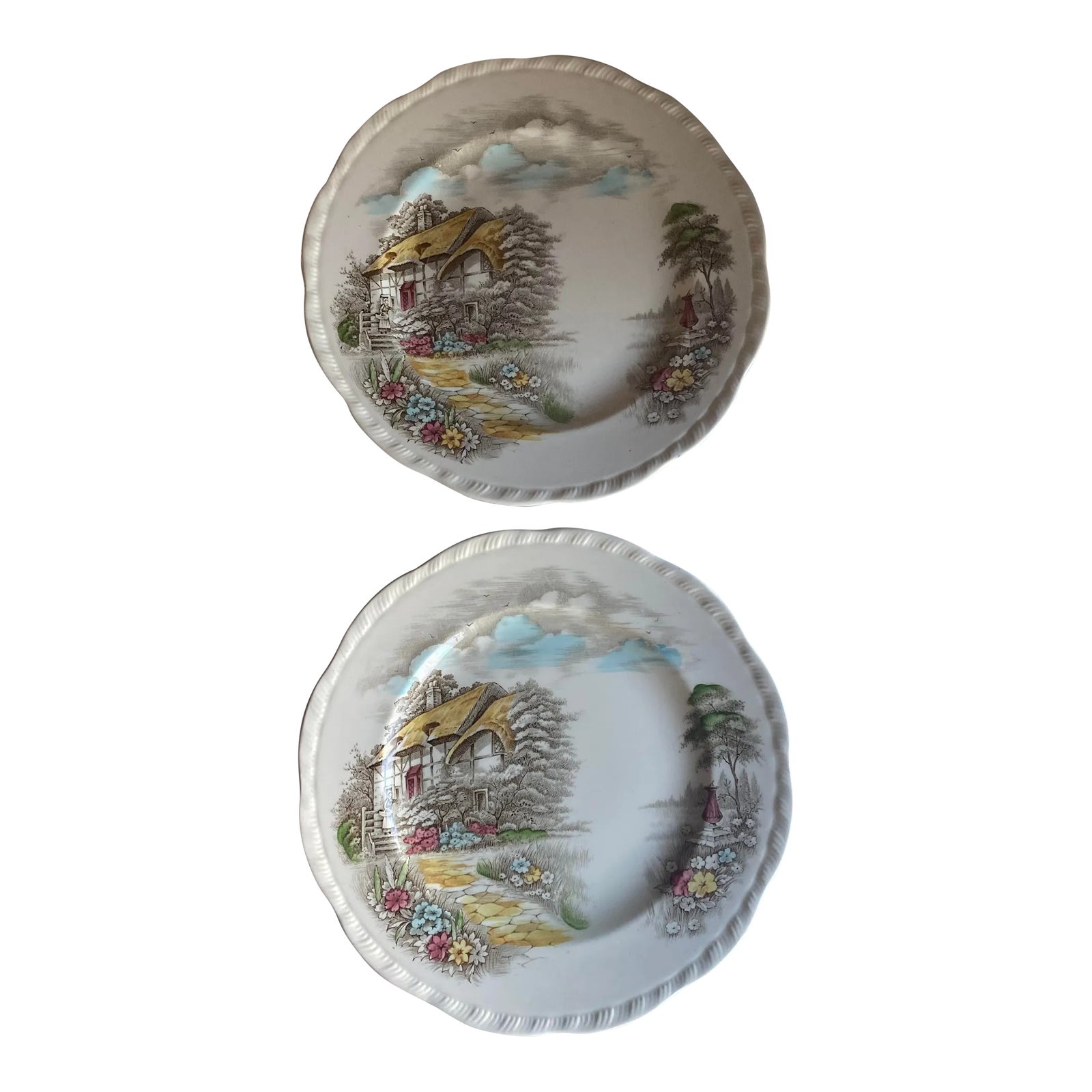 1960s Famous Cottages by Alfreda Meakin” Anne Hathaway’s Cottage ...