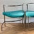 Pair of Modernist Italian Geometric Armchairs, 1970 | Chairish