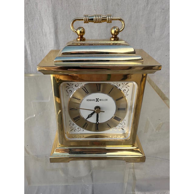 Howard Miller Small Mantle Clock | Chairish