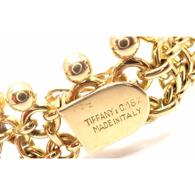 Vintage Tiffany & Co. 18k Yellow Gold Ruby Collar Necklace | Chairish