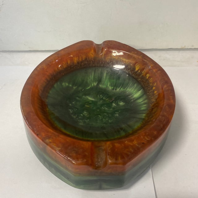 1940s Bakelite Ashtray in Two Tone Colors | Chairish