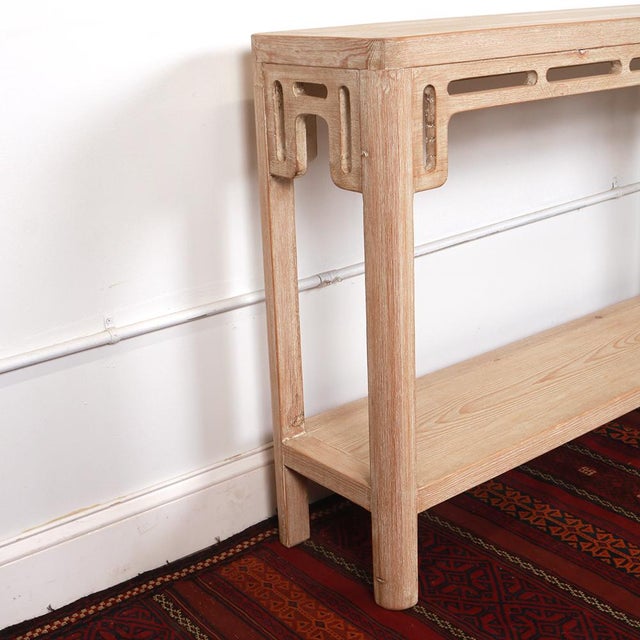 Reclaimed Pine Console Table | Chairish