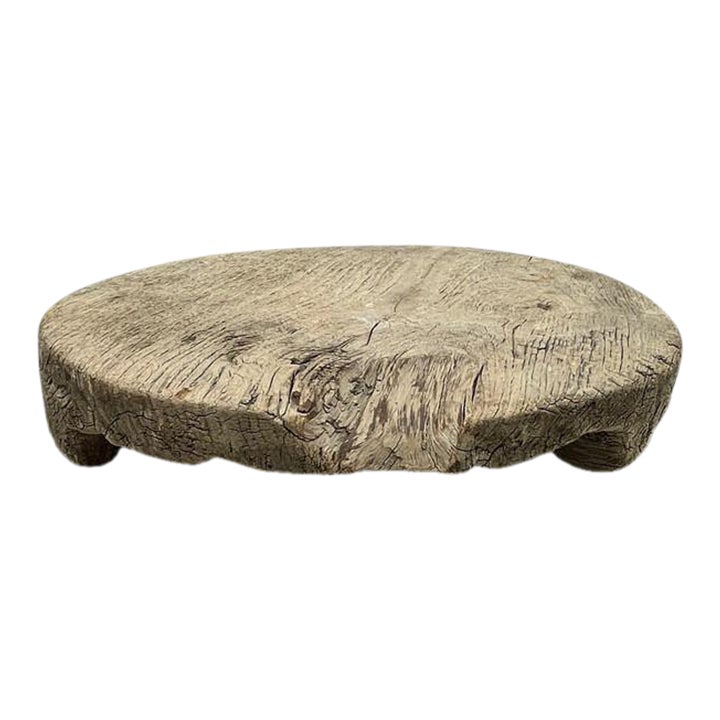 Vintage Indian Chapati Board | Chairish