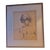 Vintage 1980s Pen and Ink Portrait of Young Titled "Repose", Signed ...