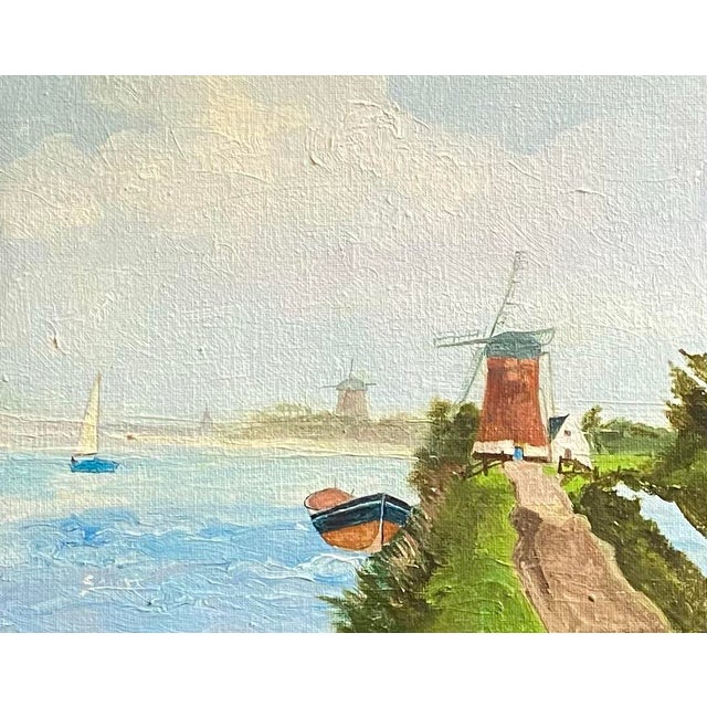 Contemporary Dutch Style Oil Painting by Satori Gregorakis, Framed ...