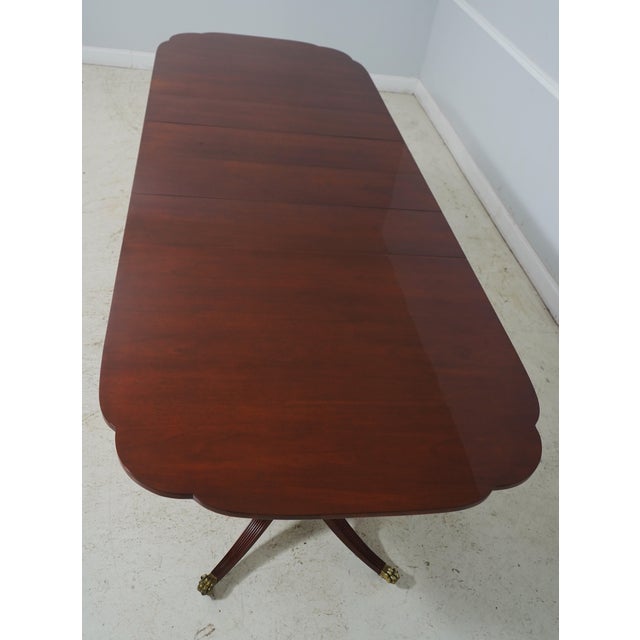 Kindel Winterthur Collection Mahogany Dining Room Table | Chairish