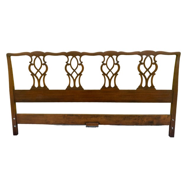 Mid 20th Century Kindel Furniture Chippendale Style Mahogany King Size ...