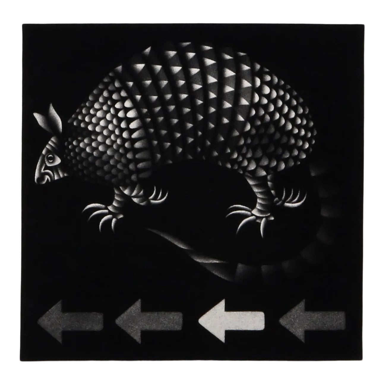 Mario Avati, Armadillo, Mezzotint | Chairish