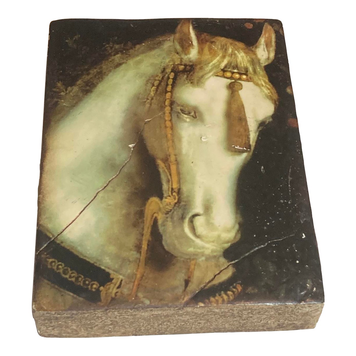 2000s Sid Dickens Vancouver, Canada Memory Block Tile T-104 White Horse ...