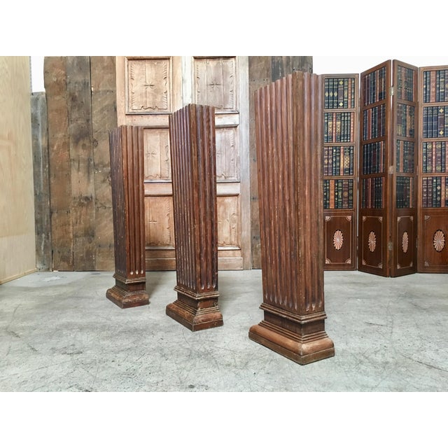 Antique Classical Wood Columns - Set of 3 | Chairish