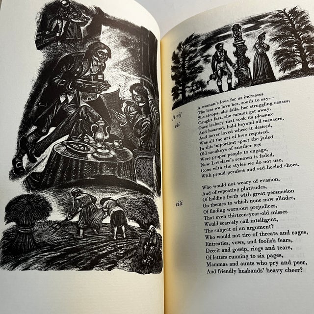 1943 Pushkin Eugene Onegin Book | Chairish