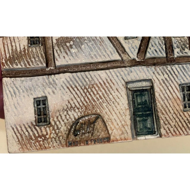 Late 20th Century Gault #731 Hand Painted Miniature 2 Story Slant Roof ...