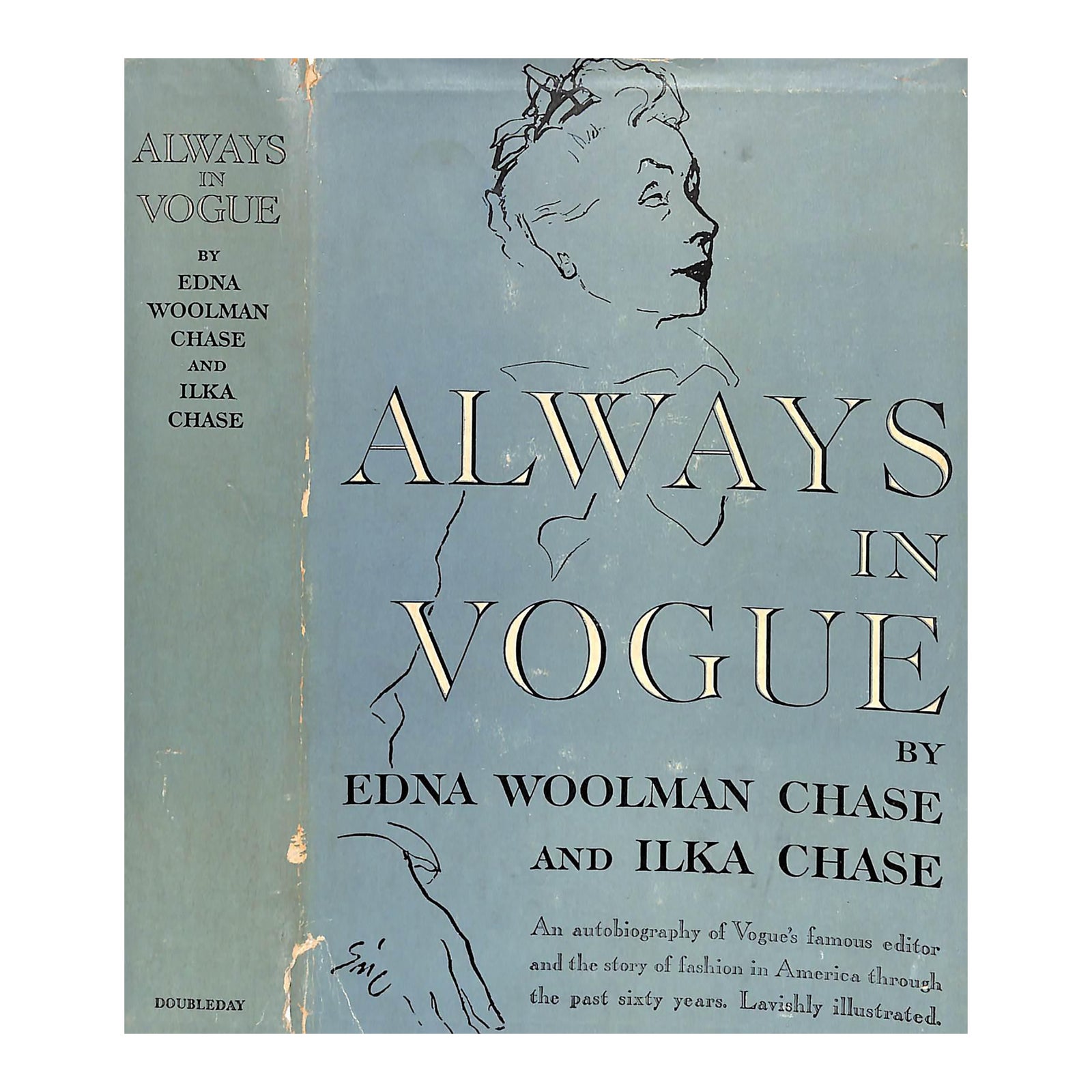 "Always in Vogue" 1954 Chase, Edna Woolman and Ilka | Chairish