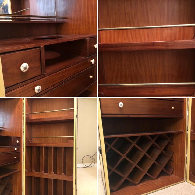 Vintage Steamer Trunk Bar | Chairish