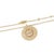 Gucci Icon Rotating Disc Circle Pendant In 18K Yellow Gold | Chairish