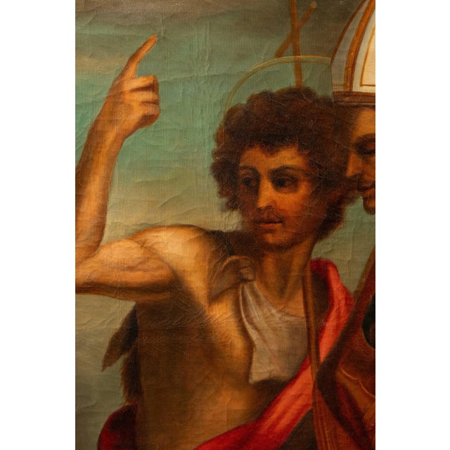 "The Four Saints" Early 20th Century Painting | Chairish