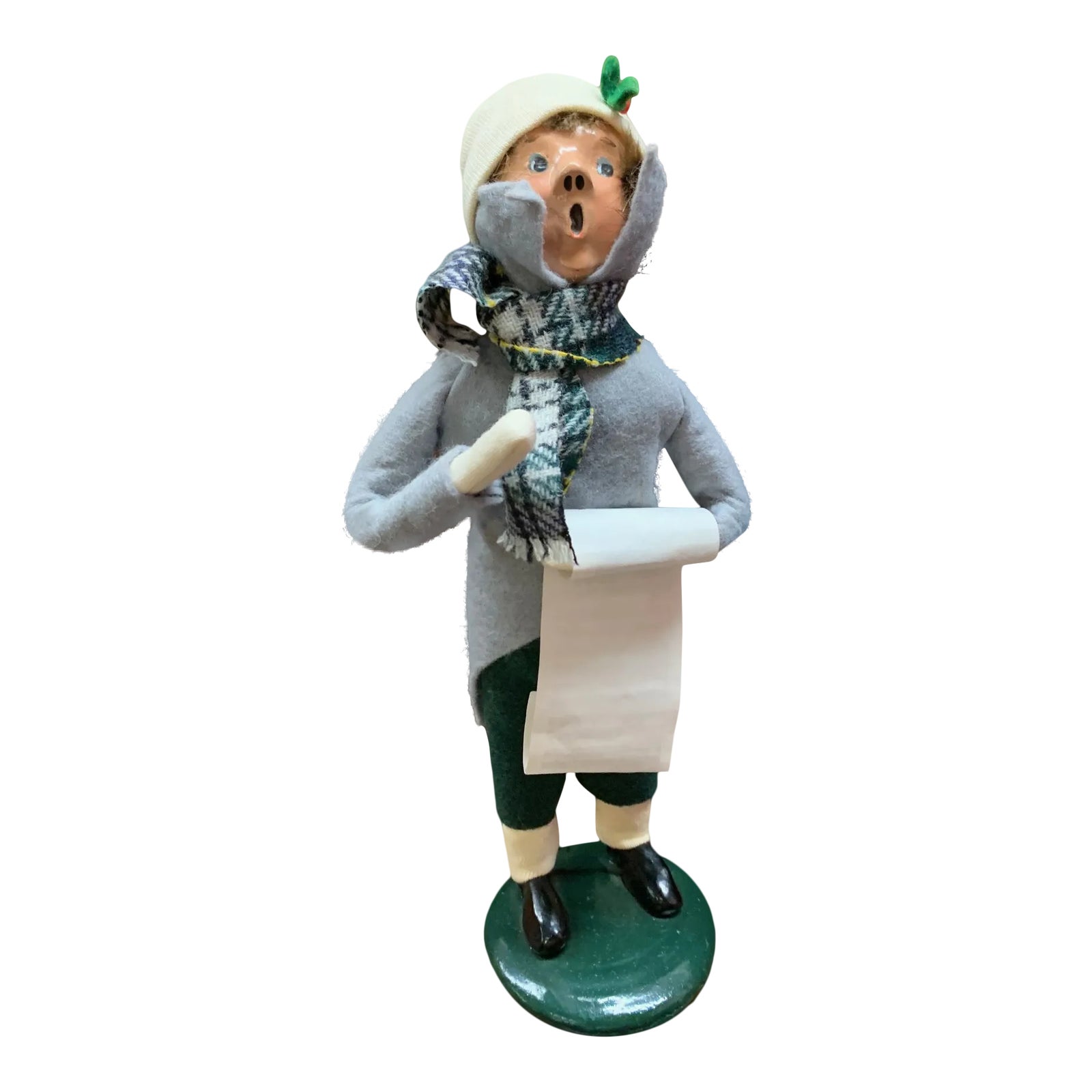 1987 Original Christmas Caroler From Golden Collection Byers Choice ...