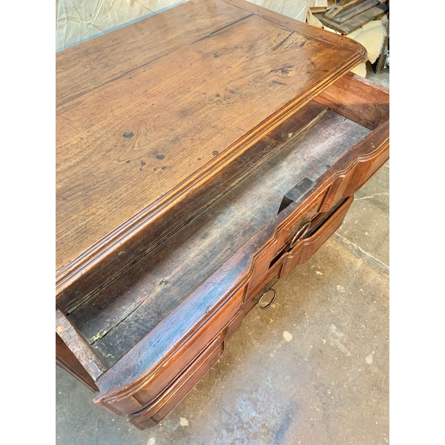 17th Century French Louis XIII Oak Three Drawer Commode / Chest of ...