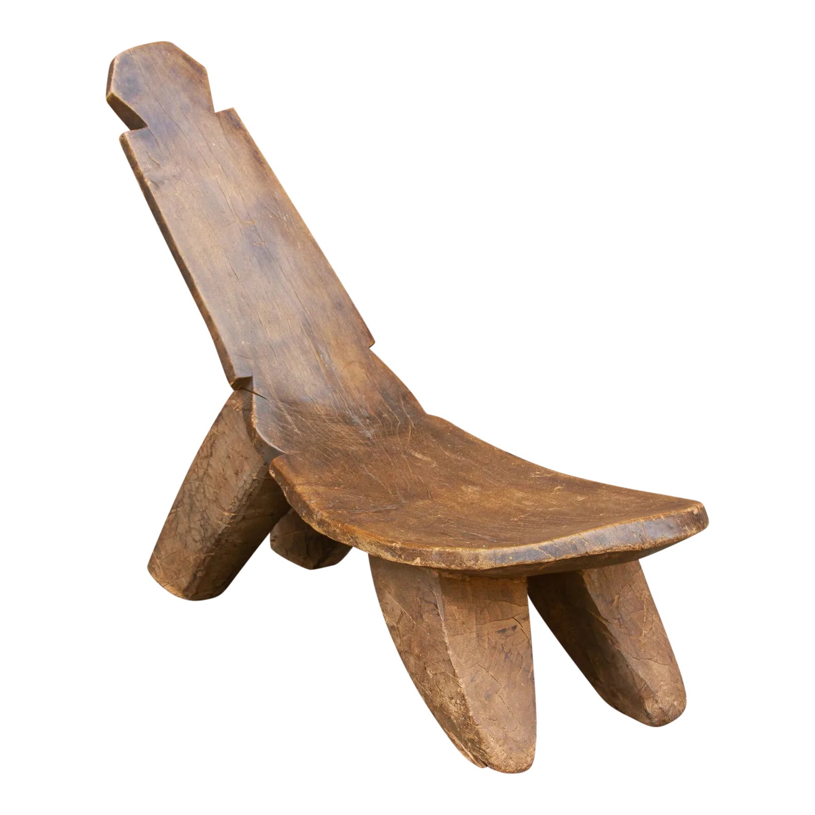 Antique Dagalo Lobi Primitive Chair | Chairish