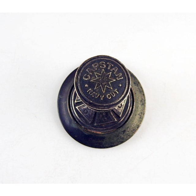 Antique Navy Cut Capstan Tobacco Paperweight | Chairish