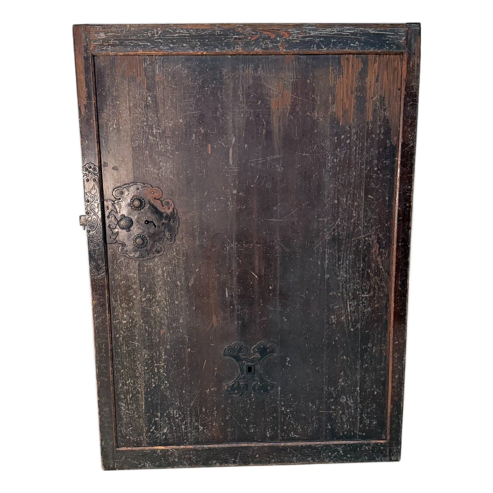Antique Japanese Architectural Hikido Sliding Door Wall Panel, 1860s ...