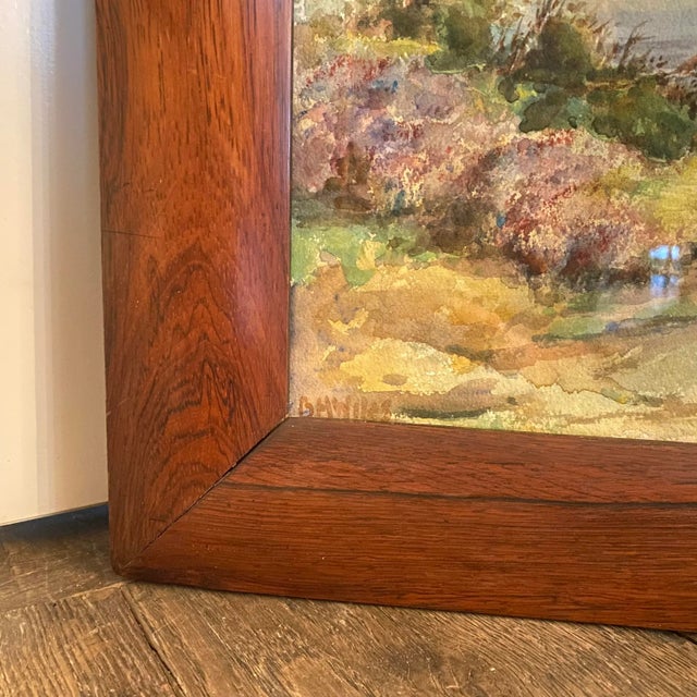 Listed British Artist Bernard Harper Wiles 1883-1966 - Signed Framed ...