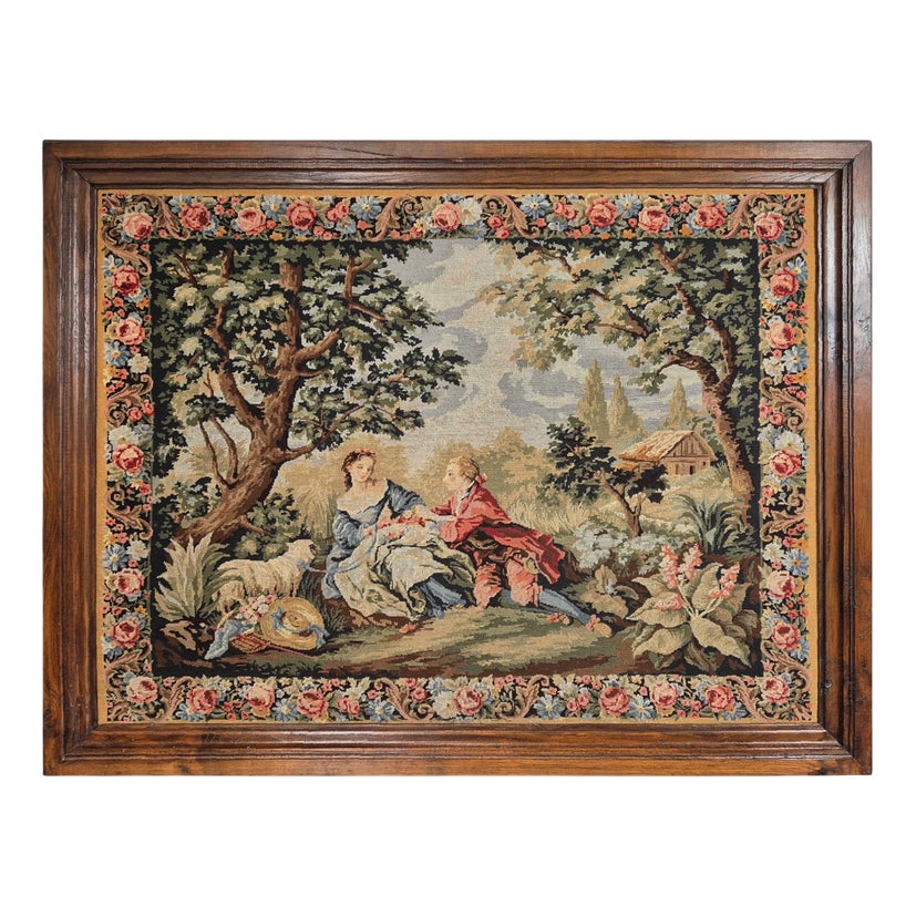 17th Century Tapestry Model from DLG Daubusson | Chairish
