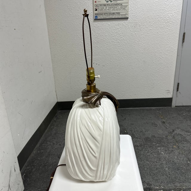 Vintage Chapman Ceramic Table Lamp | Chairish