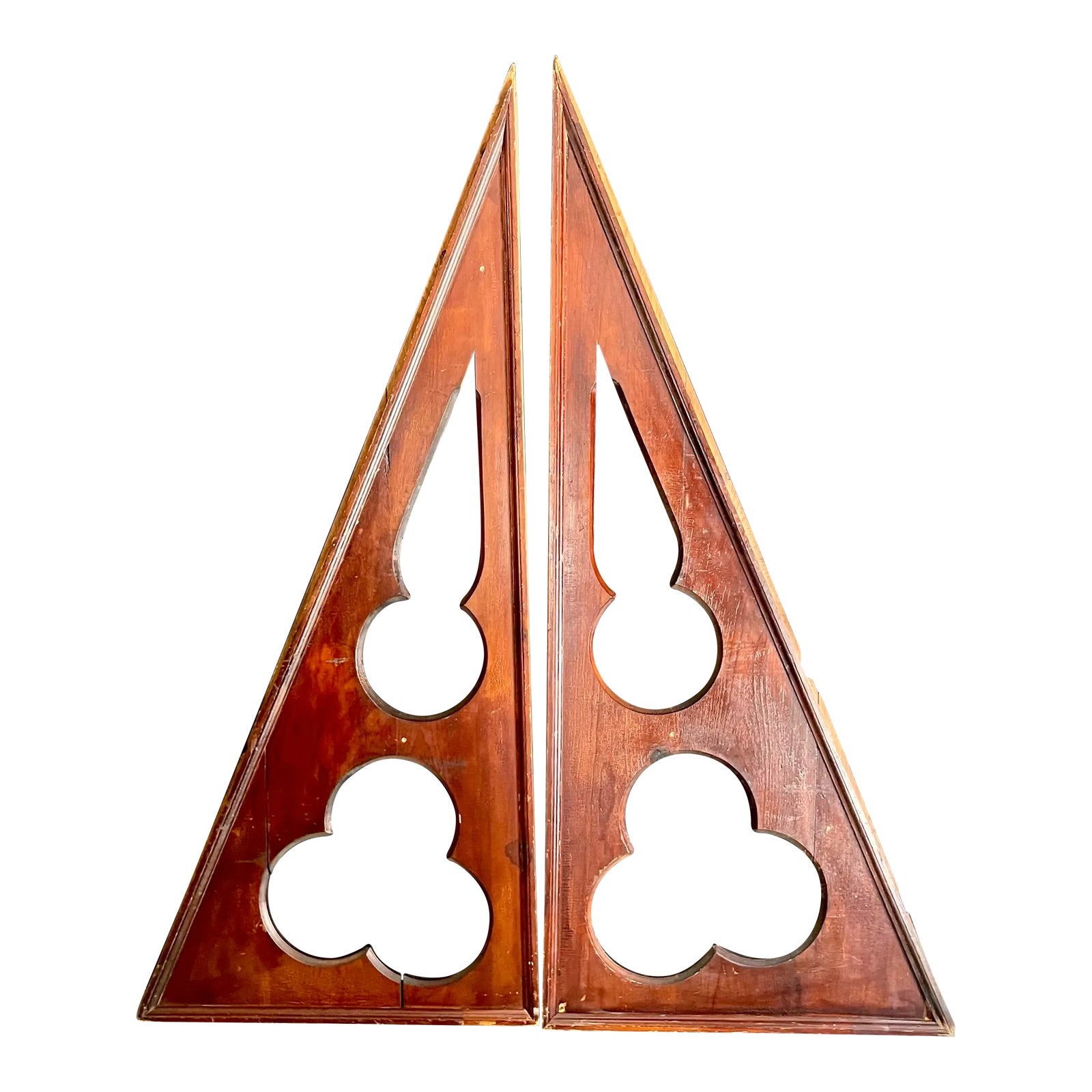 Early 20th Century Architectural Church Gable Corbels - Pair | Chairish