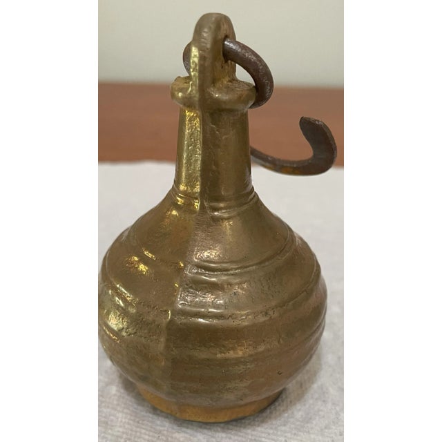 Set of 3 Antique Greek Brass Weights | Chairish