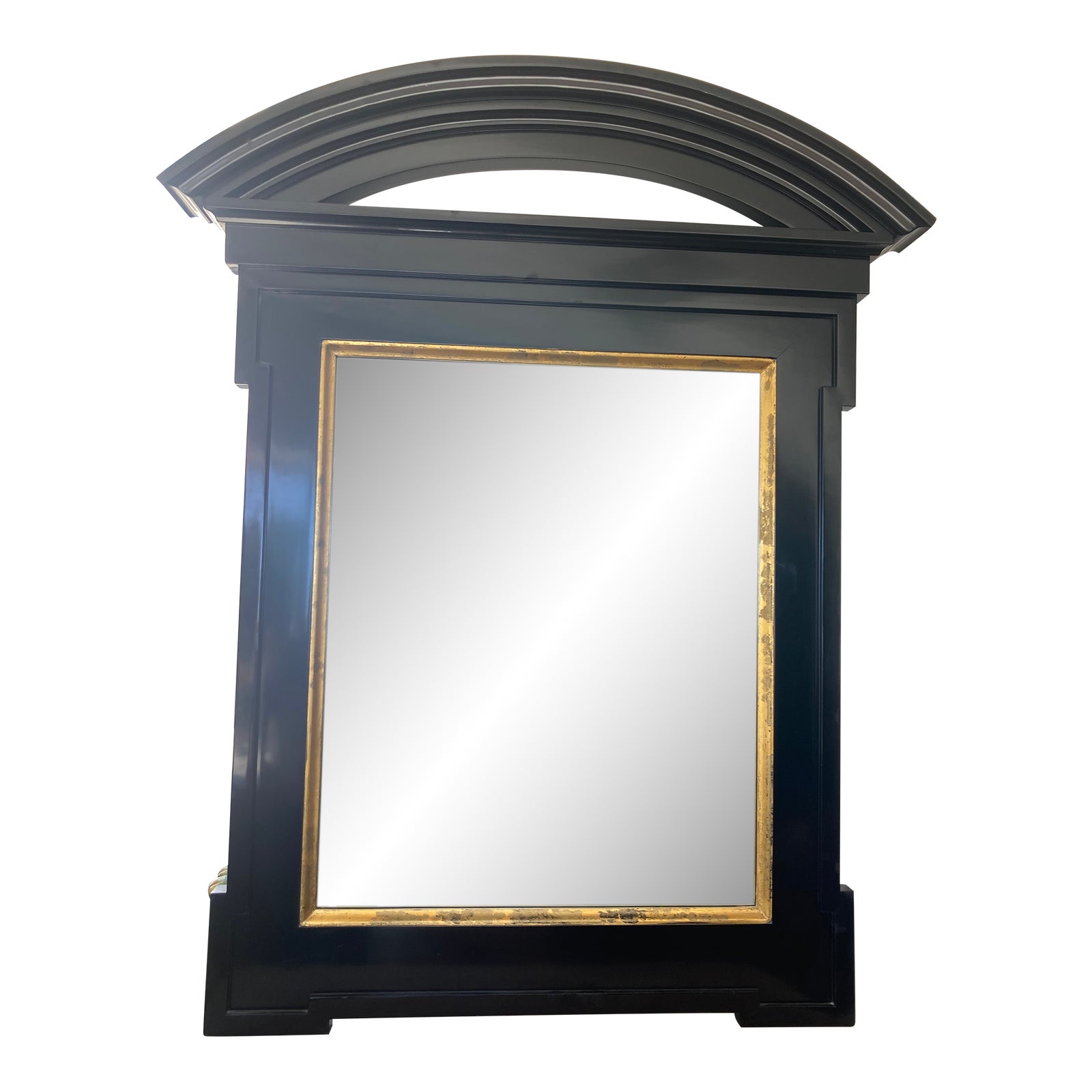 Arched Pediment Mirror by John Hutton | Chairish