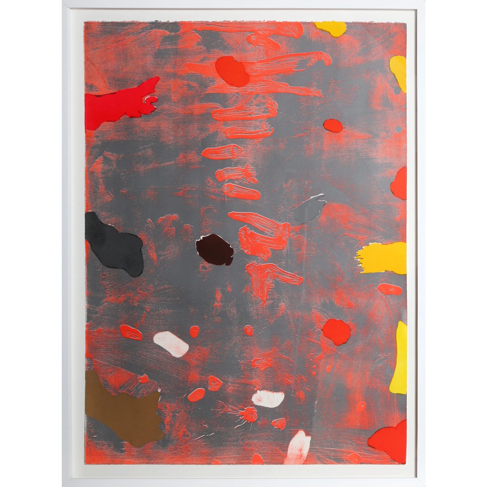 Untitled 2, Stanley Boxer Screen Print | Chairish