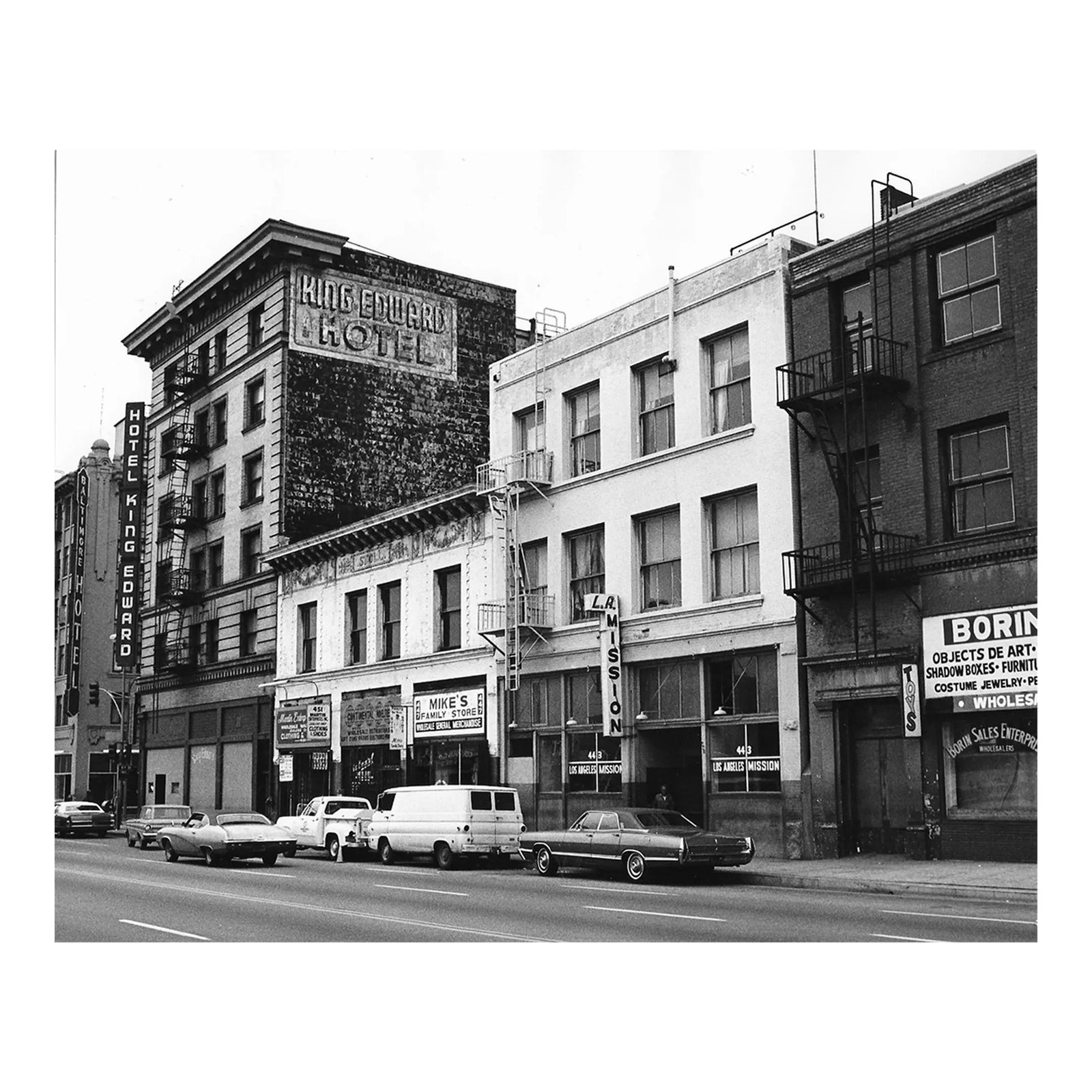 1974 Don Ware Downtown Los Angeles Photograph | Chairish