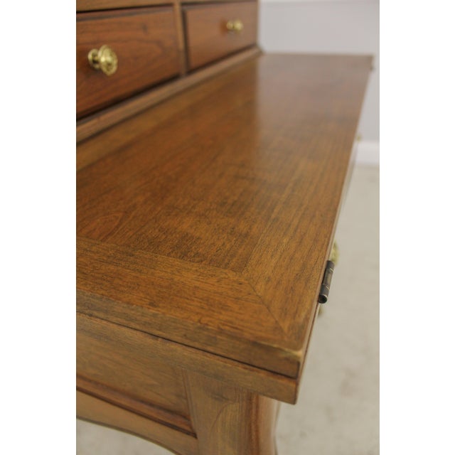 Kindel French Style Cherry Secretary Desk | Chairish