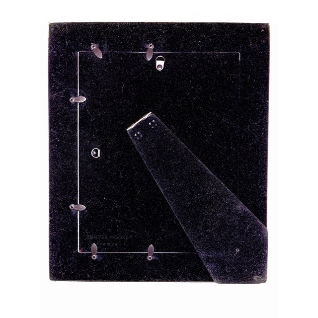 Vintage Gilt & Black Italian Classical Wood Frame | Chairish