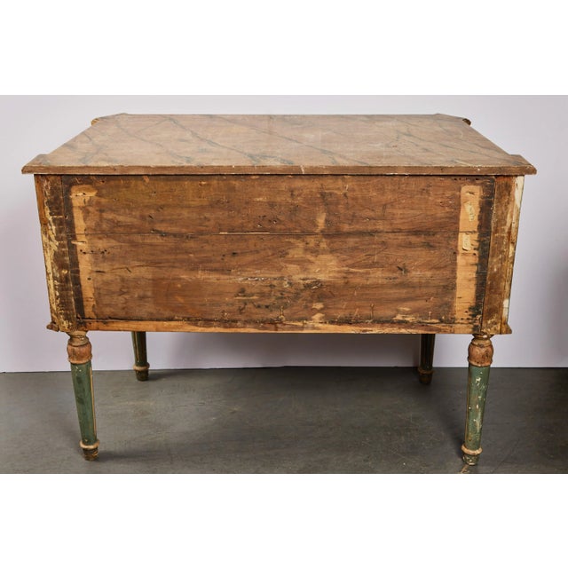 Canted Corner, Painted Venetian Commode | Chairish
