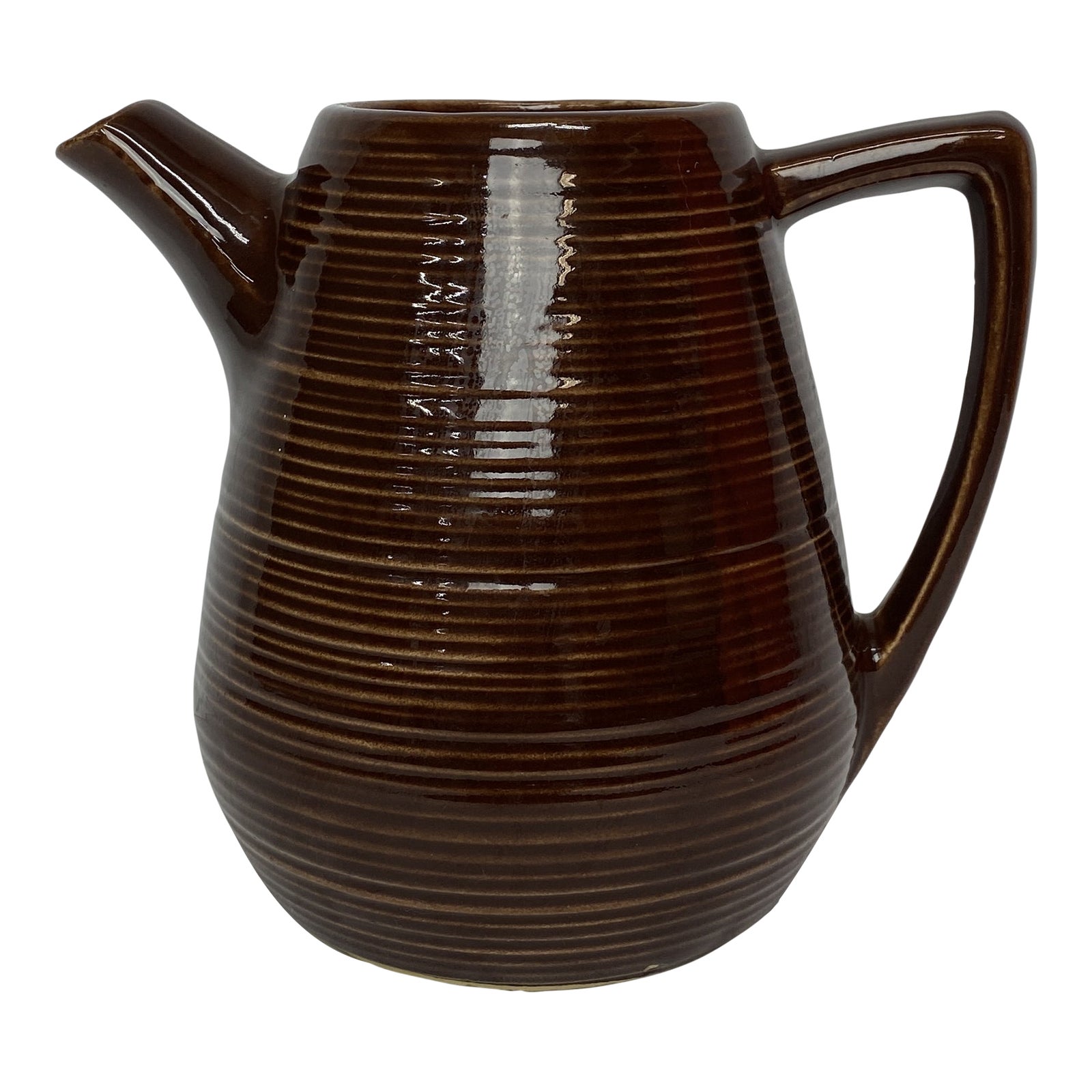 Vintage McCoy Pottery Beehive Coffee Pot | Chairish