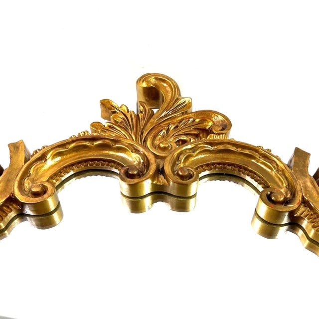 Vintage 1990s Large Ornate Susan Rhodes Hollywood Regency Gold Wall ...