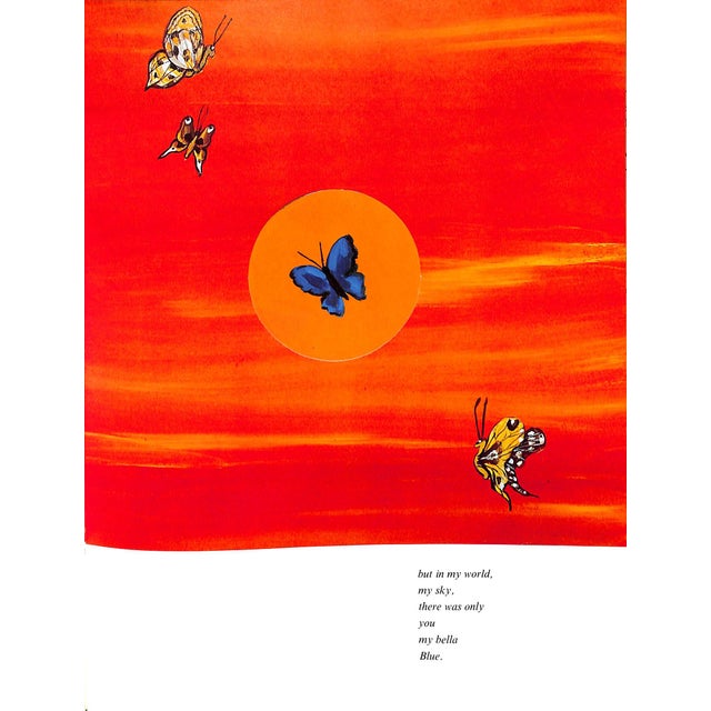 "Lion and Blue" 1974 Favra, Robert | Chairish