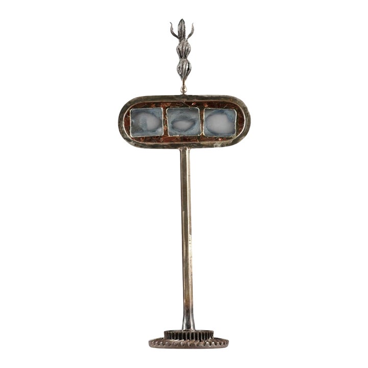 Steel and Glass Magiscope Attributed to Feliciano Bejar (Mexican ...
