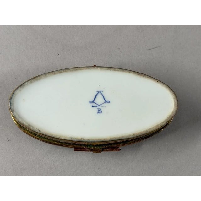 Original Antique French 19th Century Sevre Porcelain Box | Chairish