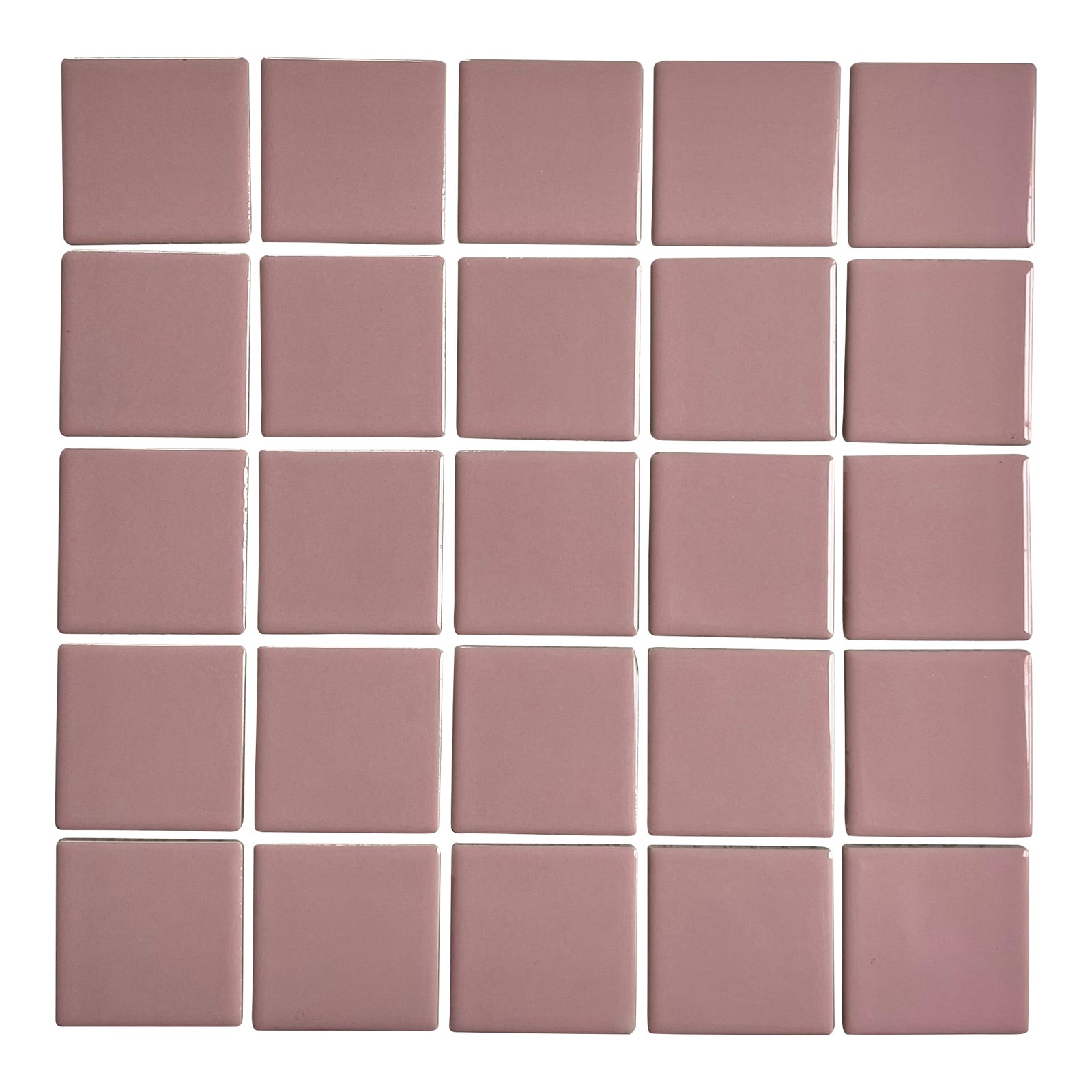 Pink Vintage Color Tile 1980s Wall Tile, 12 Sq Ft Lot - 12 Piece Set ...