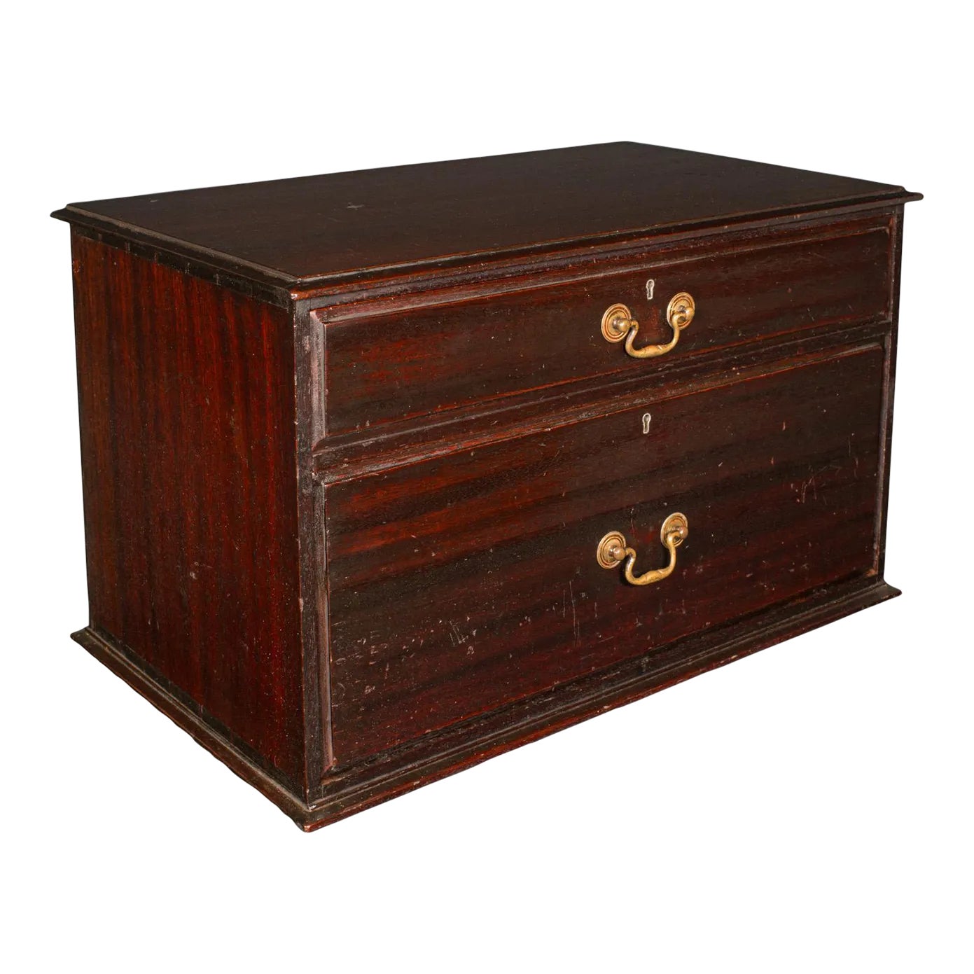 1860's Antique Watchmaker's Cabinet | Chairish