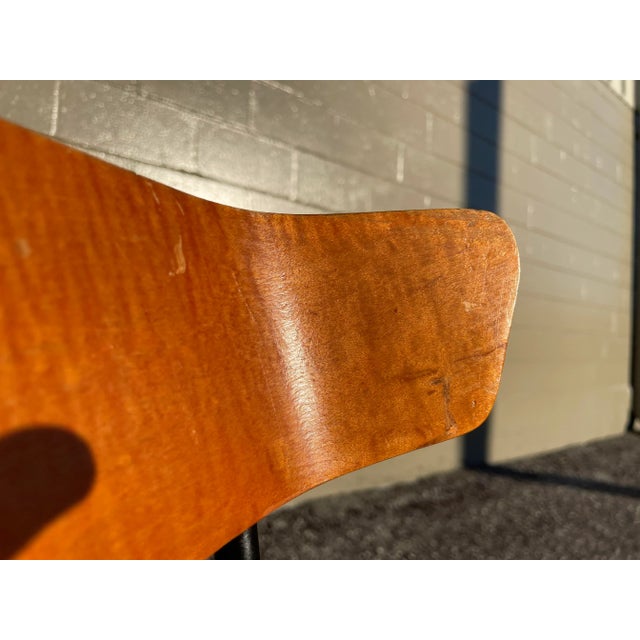 Clifford Pascoe for Modernmasters Iron & Walnut Dining Chair | Chairish