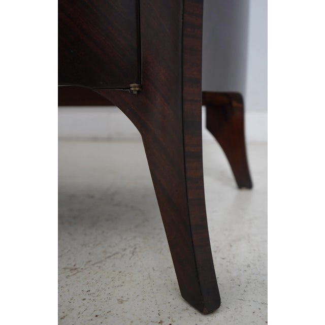 William Switzer Modern Regency 2 Door Commode Server | Chairish