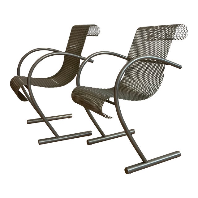 1980s Sing Sing Chair by Shiro Kuramata for Xo - Set of 2 | Chairish