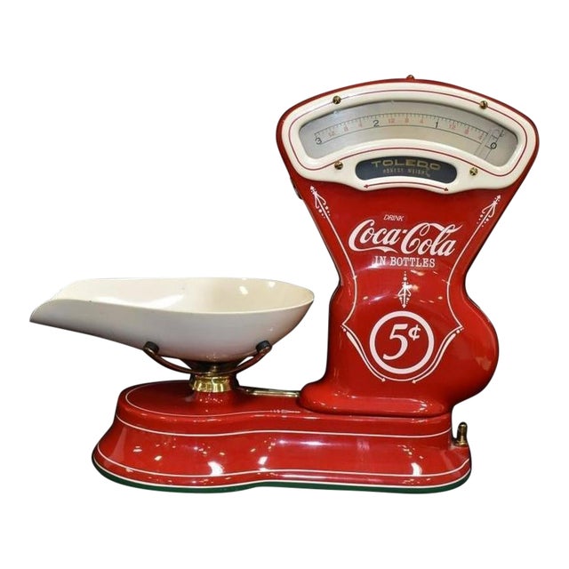 VIntage Toledo Coca Cola Scale | Chairish