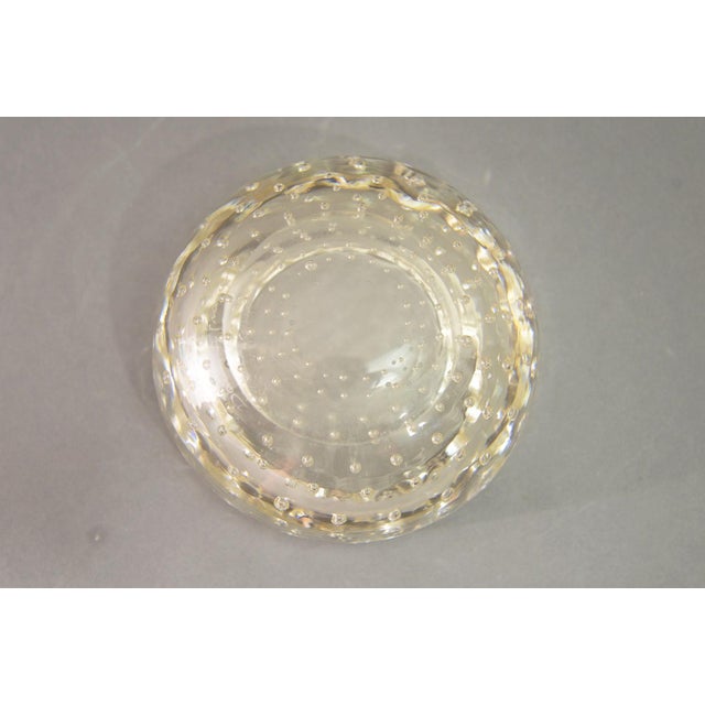 Pair of Daum Nancy Mid-Century Modern Ashtrays French | Chairish